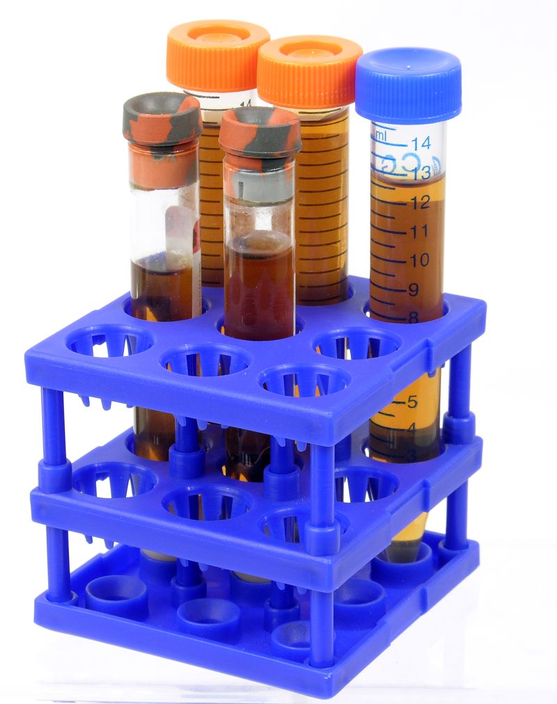 UNICO Tube Cube | 9-Place Tube Rack (8-16mm)