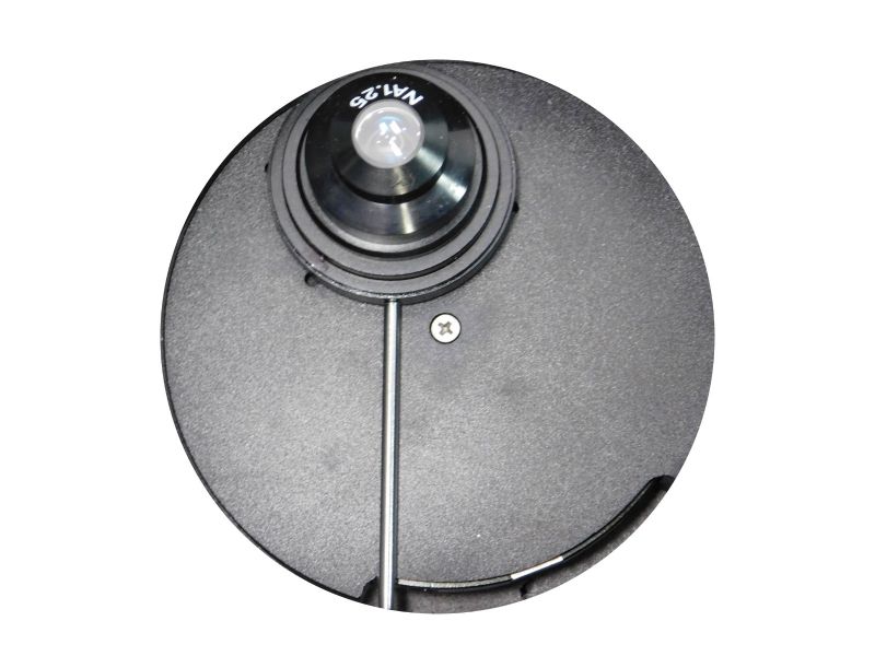 ABBE CONDENSER, N.A. 1.25, W/ IRIS DIAPHRAGM, SWING-OUT FILTER HOLDER ...